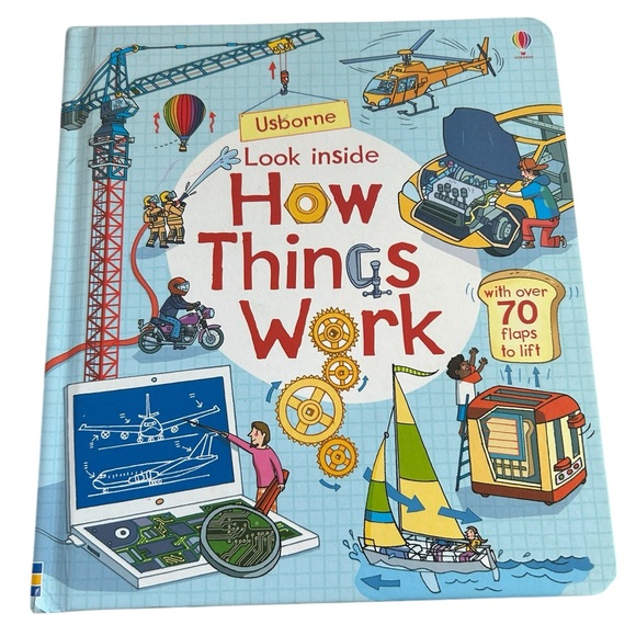 usborne | Toys | Usborne How Things Work Book Childrens Flap Book Euc ...